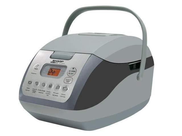 SHARP Rice Cooker 625w 1 l Model KS-COM11 Gray | Makro PRO