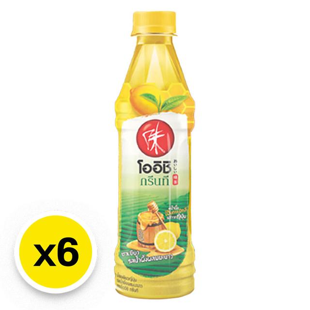OISHI Green Tea Honey 350 ml x 6 | Makro PRO
