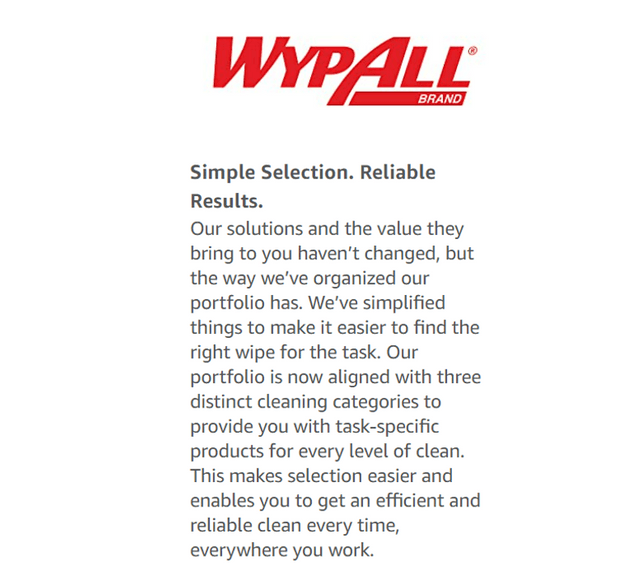 WYPALL X50 Wiper - Code 4201 - 4-ply Tissue Paper - Light Duty Multi ...