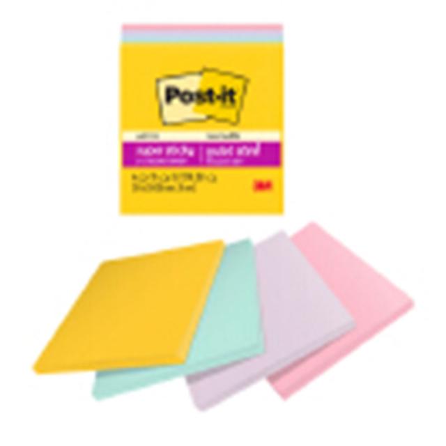 3M POST-IT Post-It 3x3" Model 654-4SS SWT x 4 | Makro PRO
