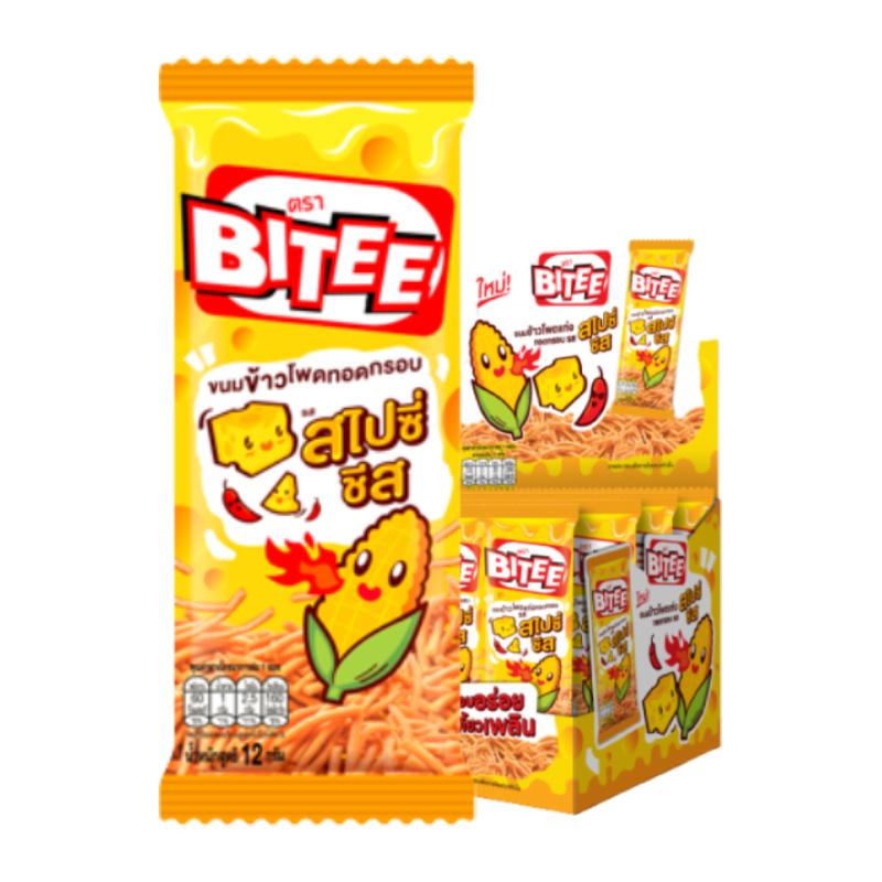 BITEE Corn Snack Spicy 12 g x 12 | Makro PRO