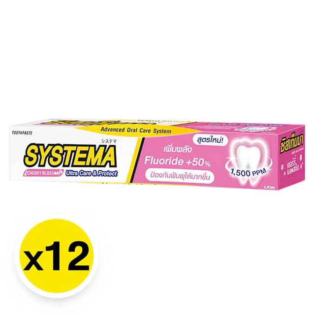 SYSTEMA Toothpaste Japanese Cheery Blossom 40 g x 12 | Makro PRO