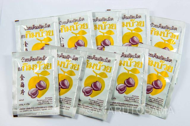 กิมบ๊วย บ๊วยเค็มอัดเม็ด Chinese Dry Plum Tablets 30 ซอง/กล่อง | Makro PRO