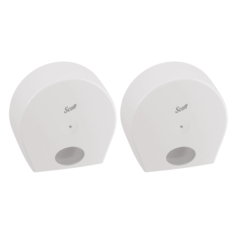 SCOTT CONTROL Center-Pull Jumbo Roll Bathroom Tissue Dispenser Code ...