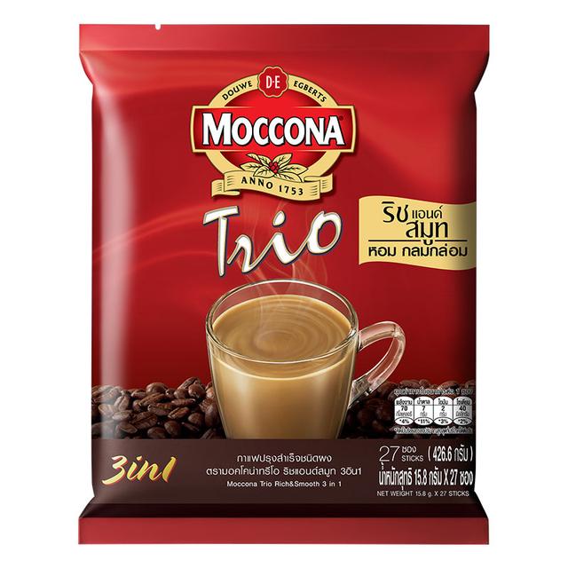 MOCCONA Trio Coffee Mixed Rich & Smooth 15.8 g 27 sachets | Makro PRO