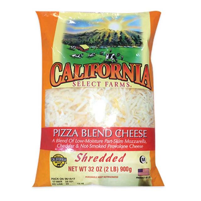 CALIFORNIA SELECT FARM Mixed Mozzarella Cheese Shredded | Makro PRO