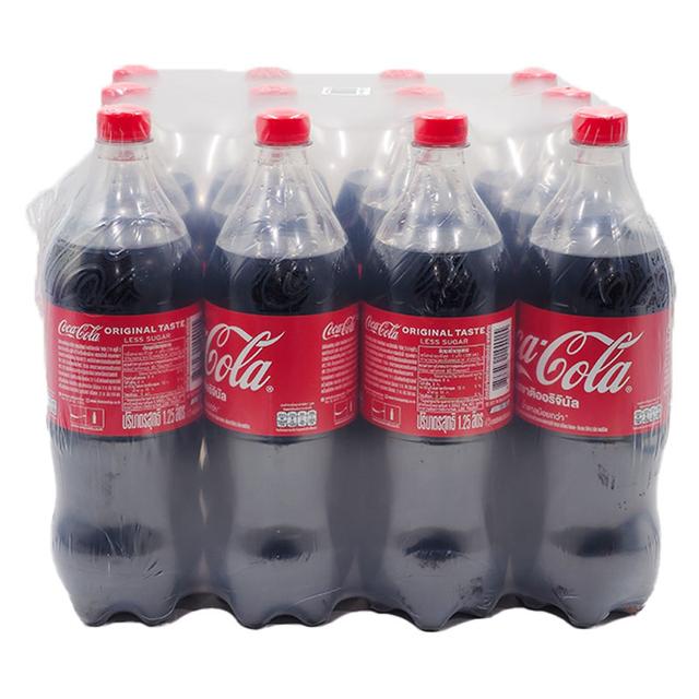 COKE Soft Drink Original Less Sugar 1.25 l x 12 | Makro PRO