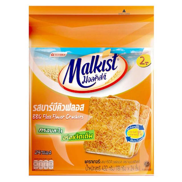 MALKIST Cracker BBQ 18 g 24 pcs | Makro PRO