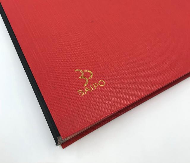 Baipo Signatory Book F4 Red | Makro PRO