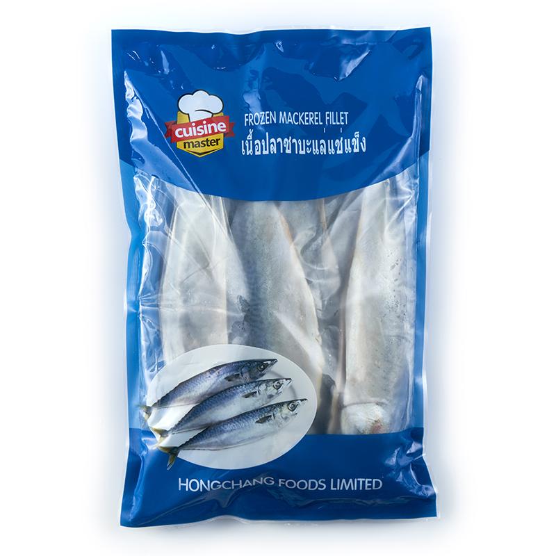 Frozen Mackerel Fillet Size 80-110 g/pcs 1 kg | Makro PRO