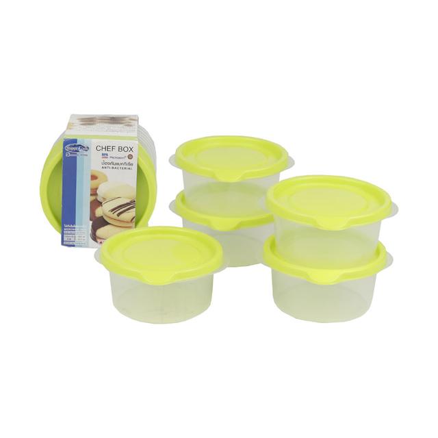 SUPER LOCK Food Container Chef Box Model 6061 300 ml x 5 | Makro PRO