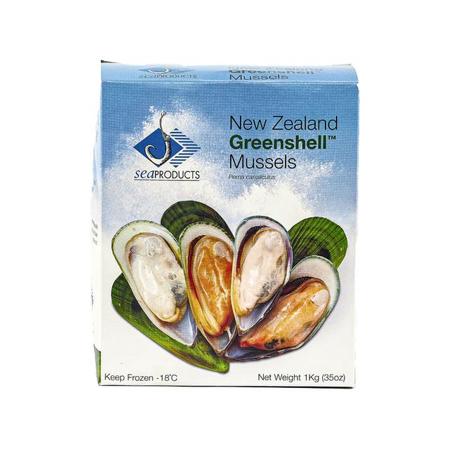 SEAPRODUCTS Frozen Half Shell New Zealand Mussel Size M 1 kg | Makro PRO